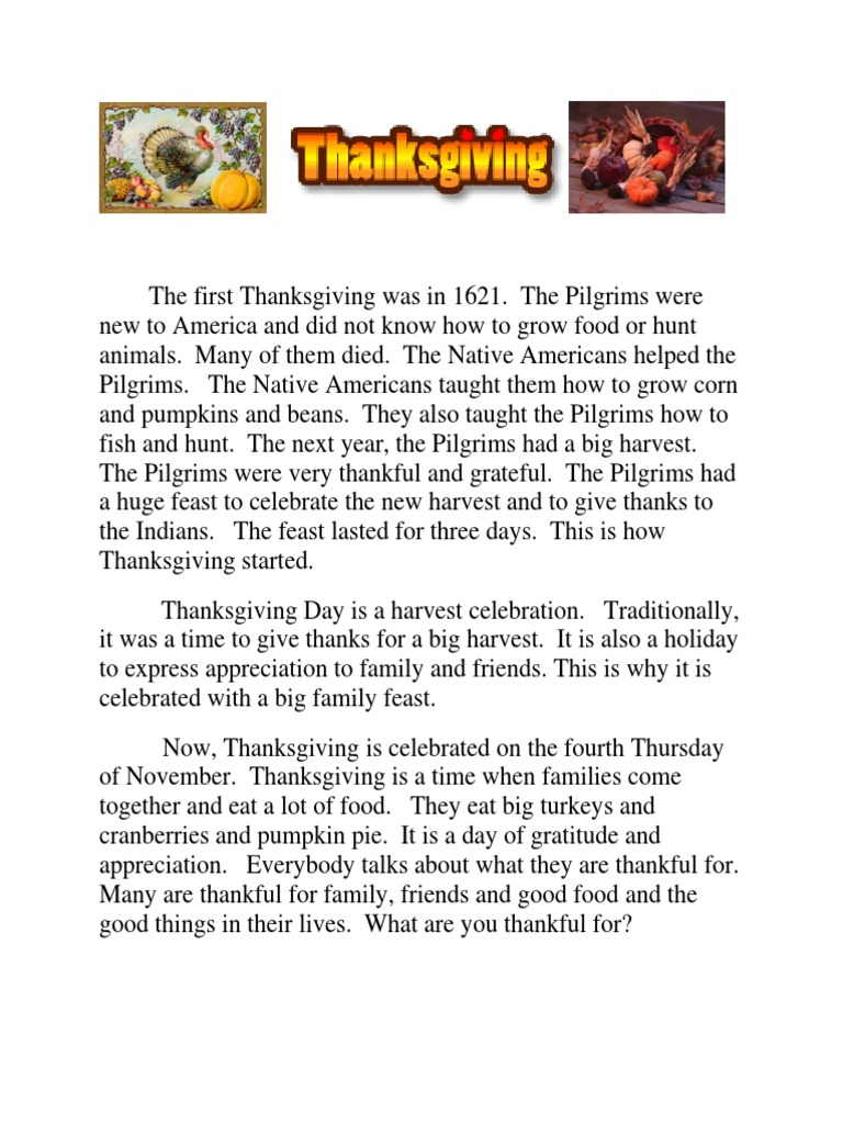 Thanksgiving Origins and Traditions | PDF | Religion & Spirituality