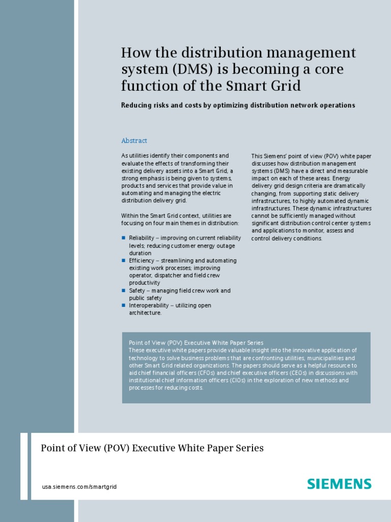 How The Distribution Management System (DMS) Is Becoming A Core ...