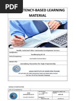 NC III Bookkeeping Reviewer Guide | PDF | Deferral | Debits And Credits