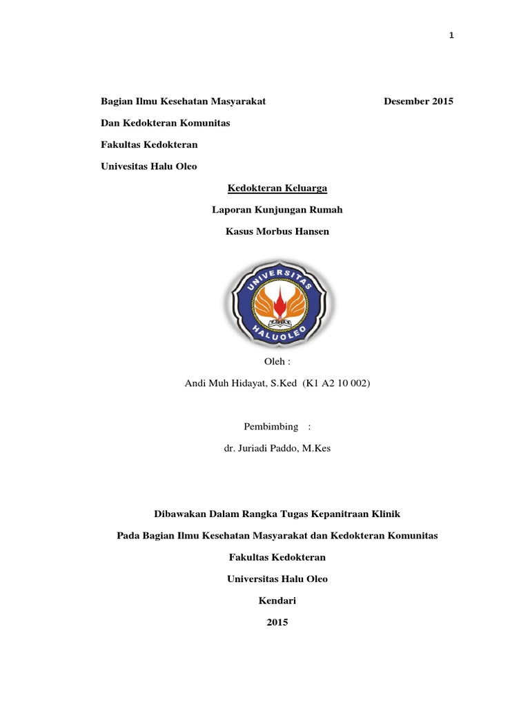 Laporan Kasus Kusta | PDF