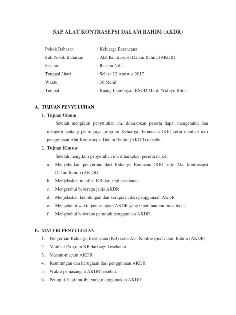 Sap KB Iud | PDF