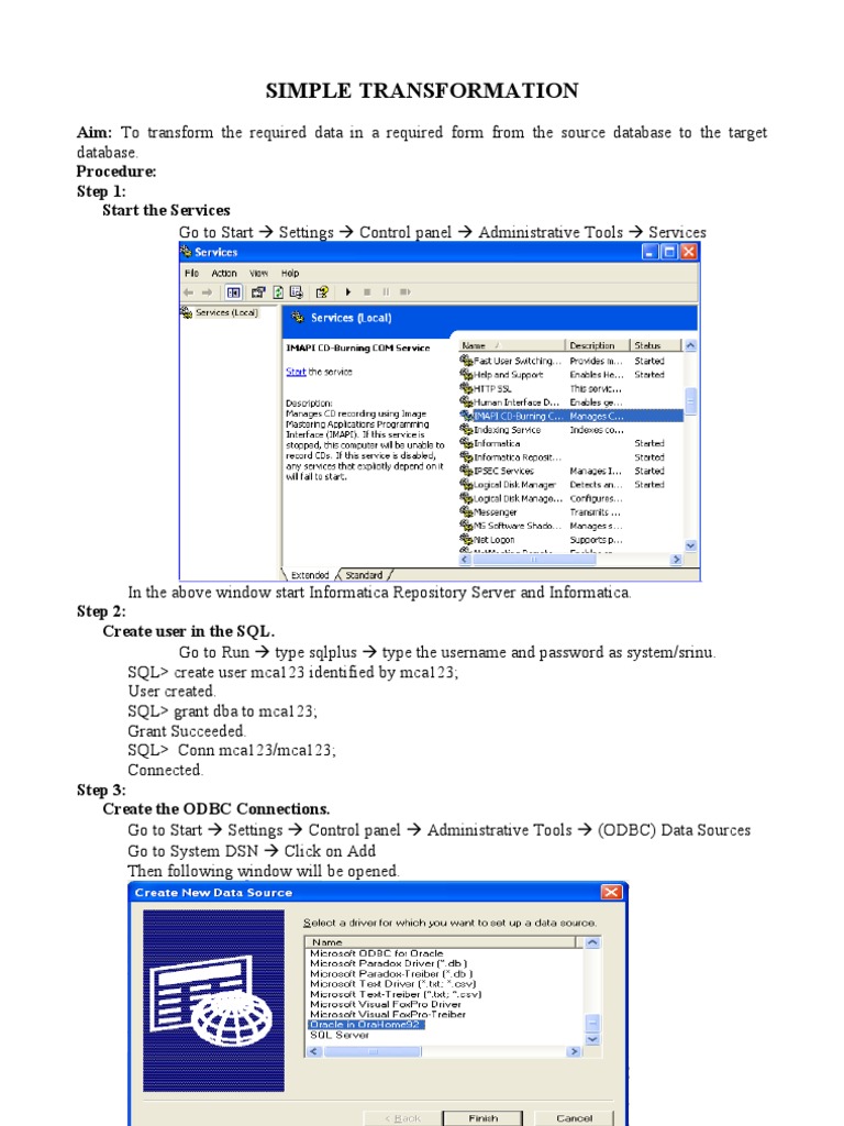 DWH Record | PDF | Databases | Oracle Database