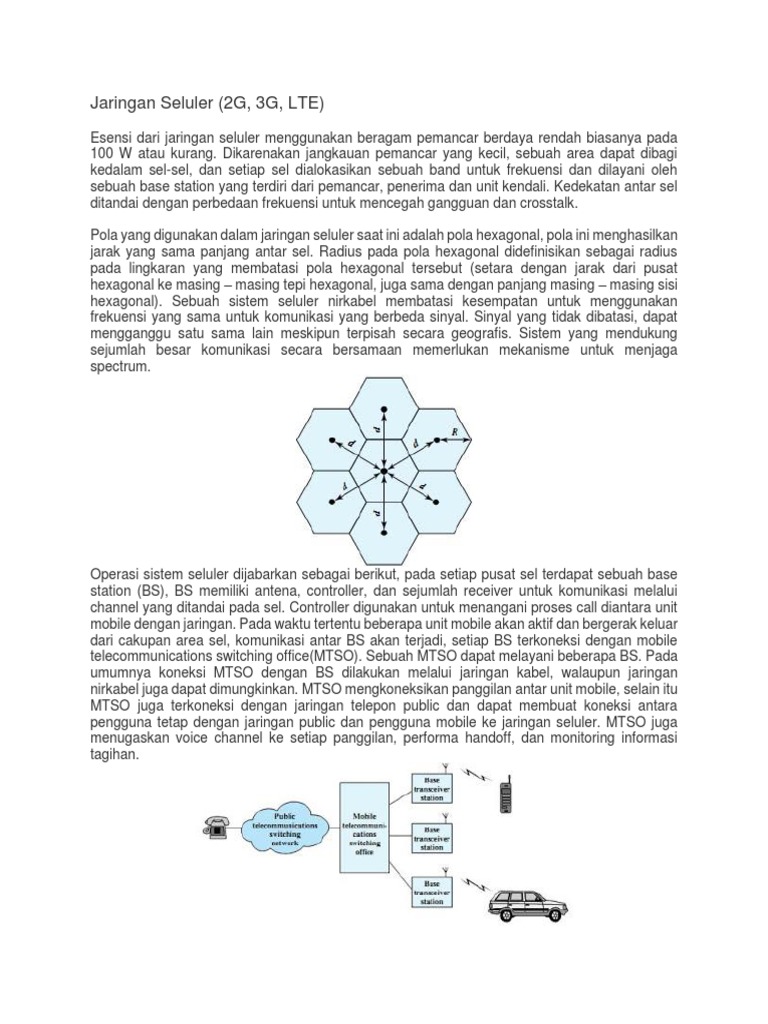 Belajar Jaringan Seluler | PDF