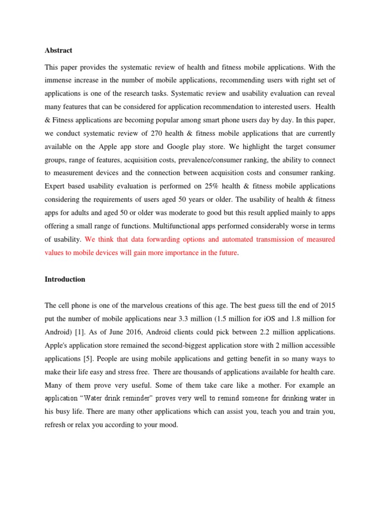 Draf Research Paper | PDF | Mobile App | Google Play