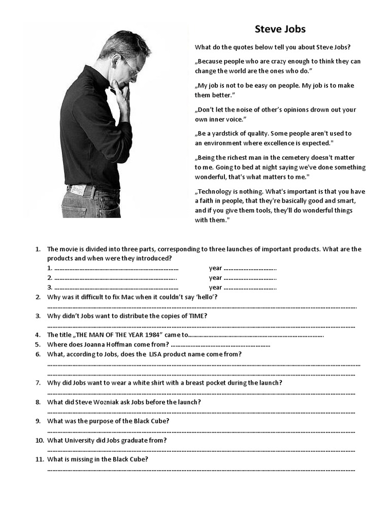 Steve Jobs | PDF | Apple Inc. | Macintosh