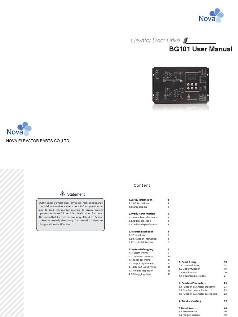 BG101 Manual | PDF | Power Supply | Electrical Equipment