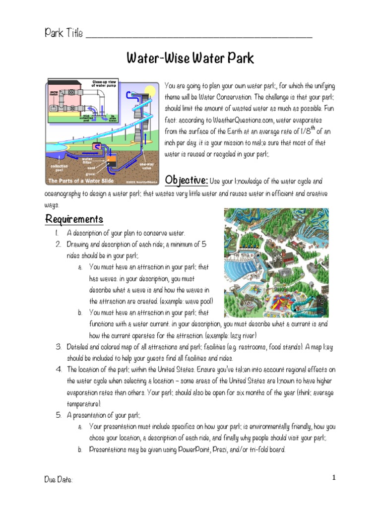 Water-Wise Water Park | PDF | Water | Natural Environment