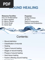 First vs. Second Intention Healing | PDF | Wound Healing | Scar