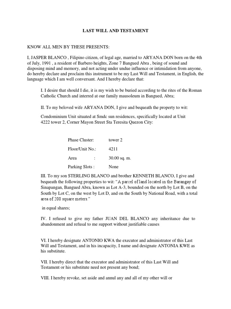 Disinheritance | Wills And Trusts | Will And Testament