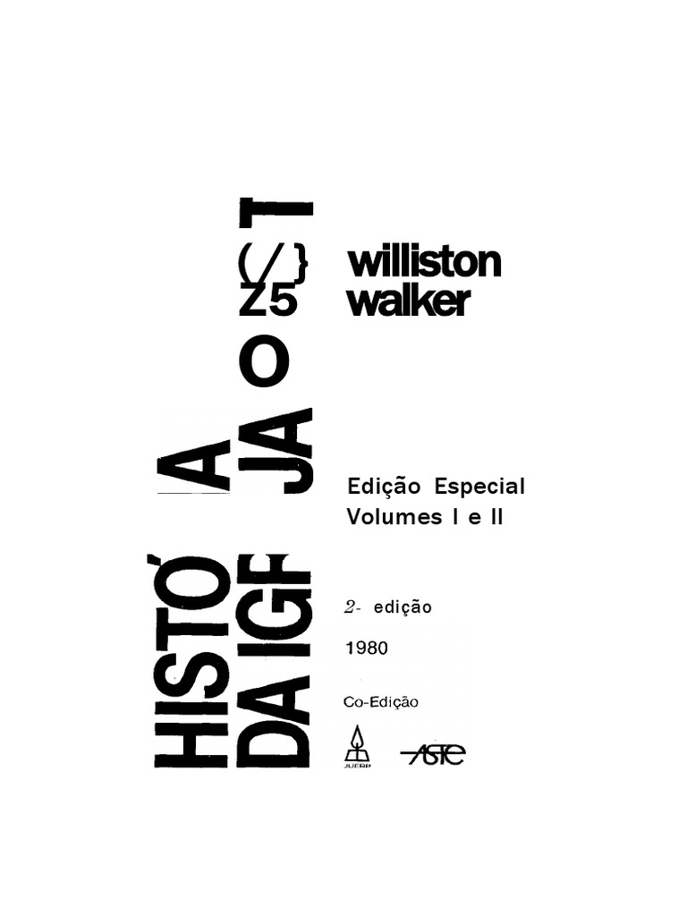 História Da Igreja Cristã, Williston Walker | PDF | Fariseus | Estoicismo