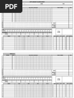 Archery Score Sheet | PDF