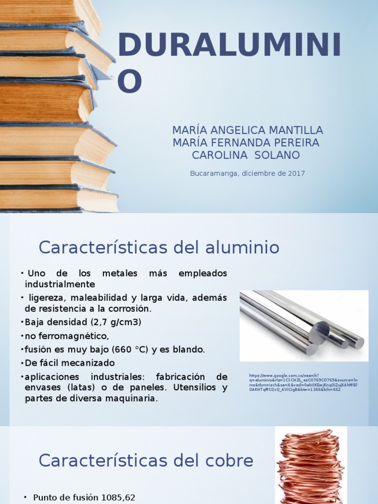 Duralumin I o | PDF | Cobre | Industrias