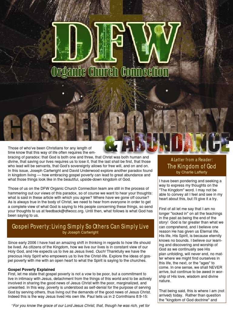 The Kingdom of God: by Charlie Lafferty | PDF | Gospels | God In ...