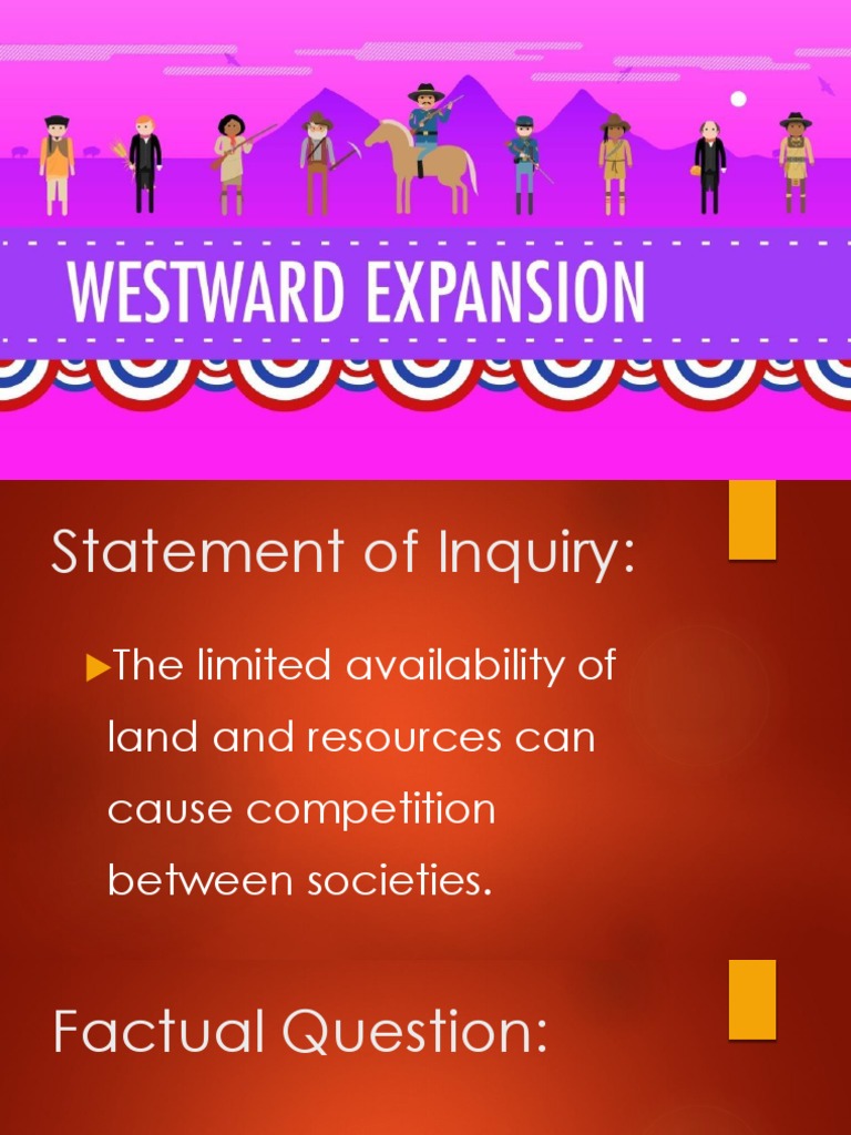 Essential Questions - Westward Expansion | PDF