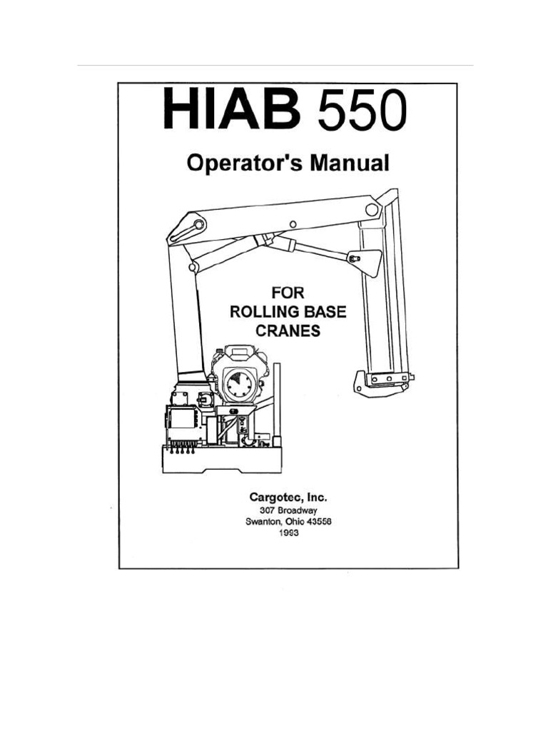 Manual HIAB | PDF