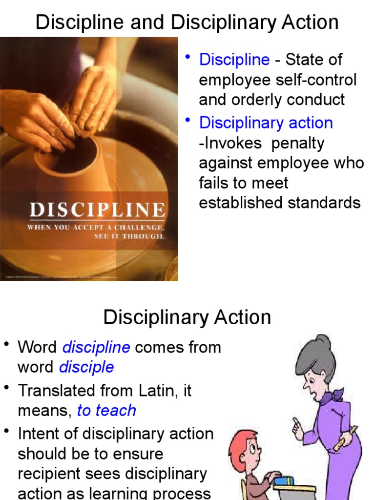 Understanding Discipline and Self-Control | PDF | Strategic Management ...