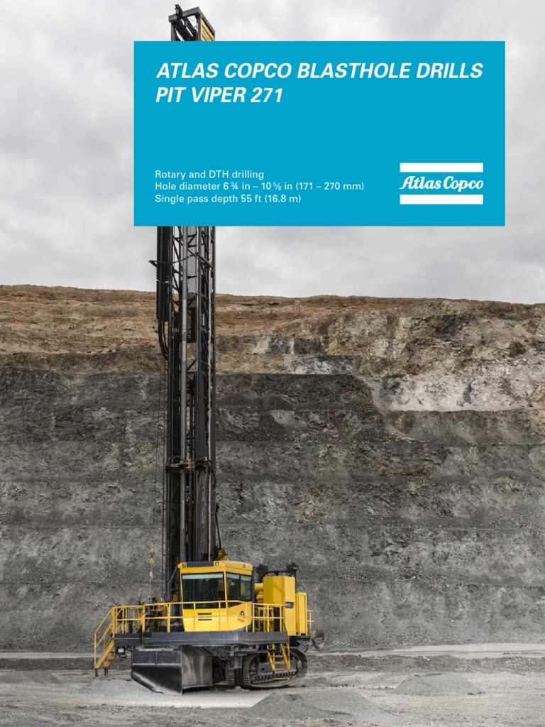 Atlas Copco Pit Viper 271 Overview | PDF | Drilling Rig | Drilling