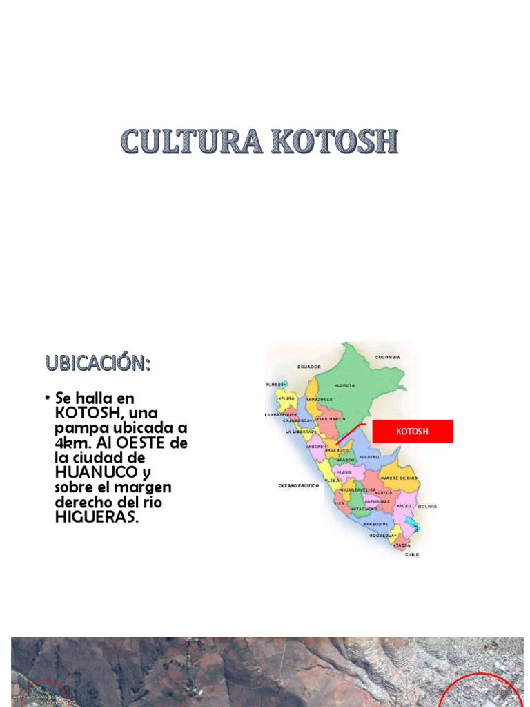 Ubicación y Significado de Kotosh | PDF | Arqueología | Cultura (general)