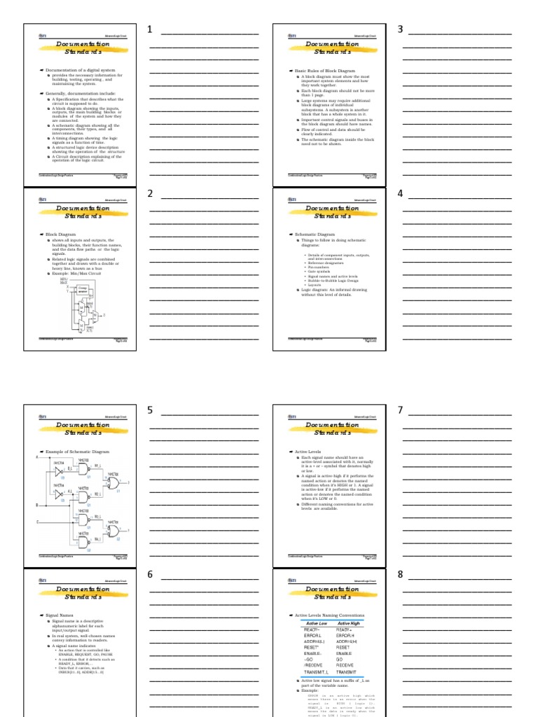 Documentation Standards Documentation Standards: Documentation of A ...