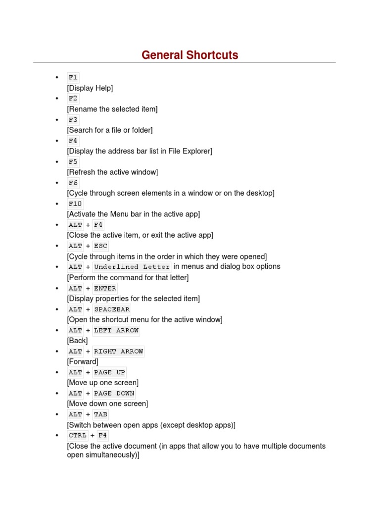 Shortcut | PDF | Graphical User Interfaces | Human–Computer Interaction