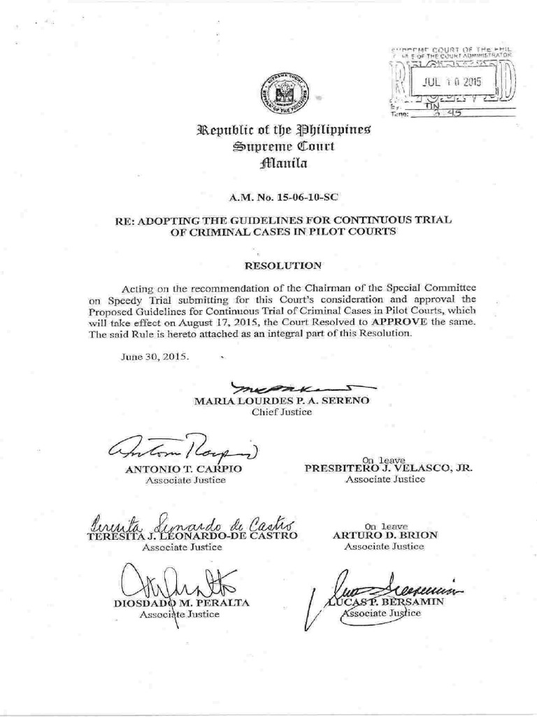 Continuous Trial PDF | PDF