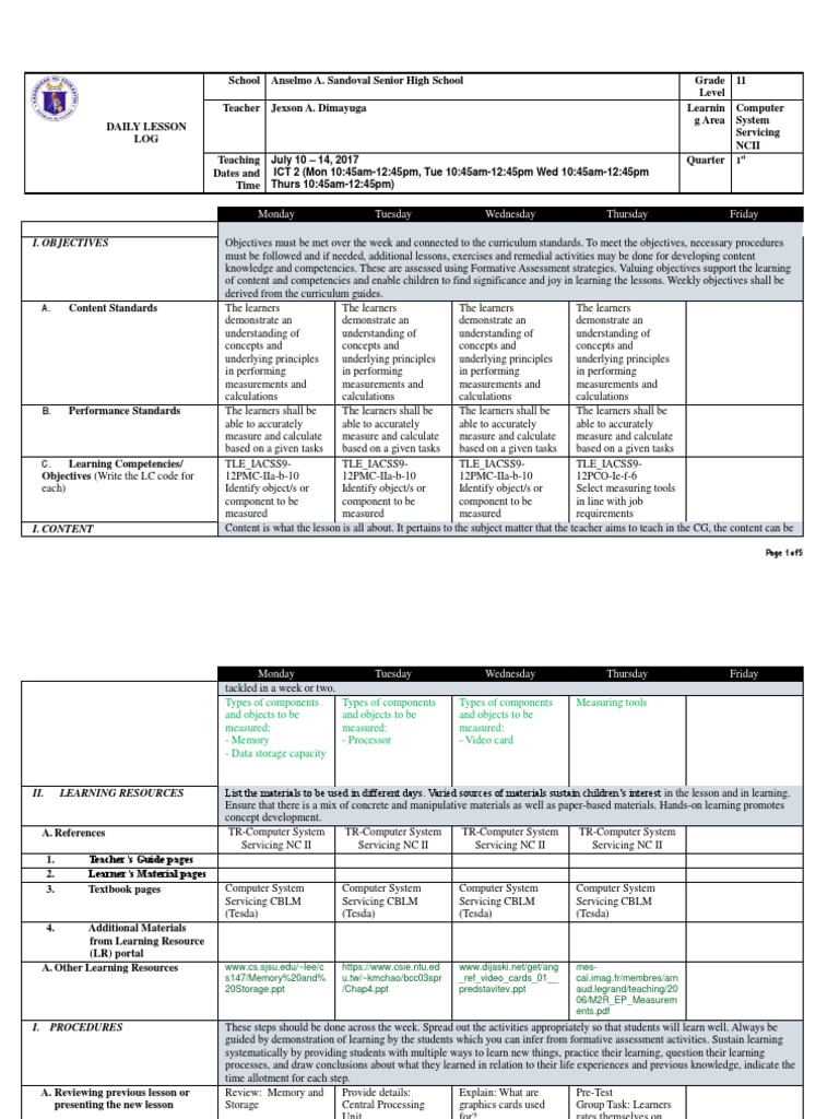 10. Tle Iacss9 12pmc Iia b 10 | Memory | Learning