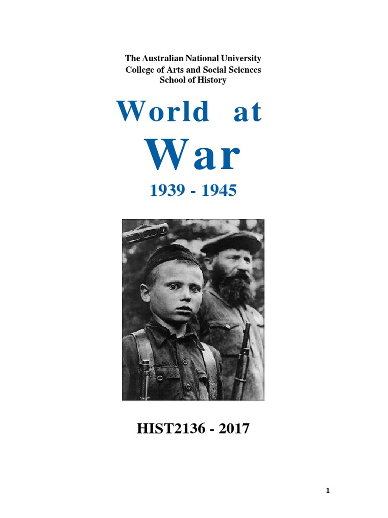WWII Course Overview and Assessment Guide | PDF | Lecture | Empire Of Japan