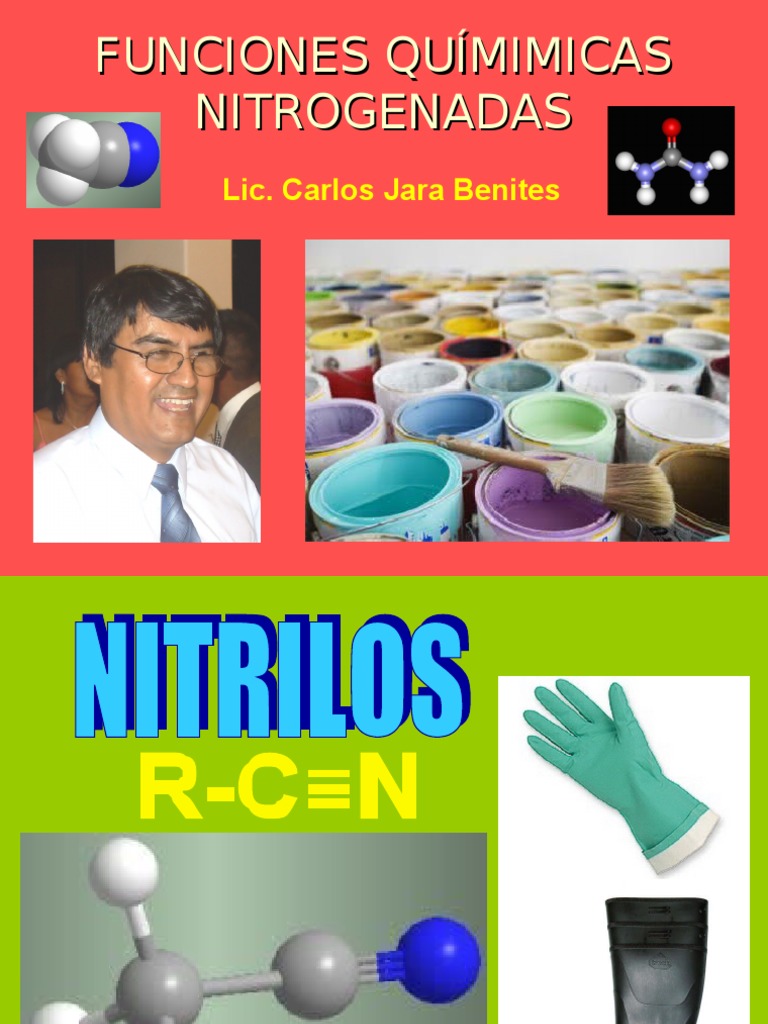 13 Nitrilos | PDF | Cianuro | Compuestos orgánicos
