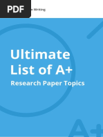 Comprehensive Research Paper Examples | PDF | Psychology | Academic ...