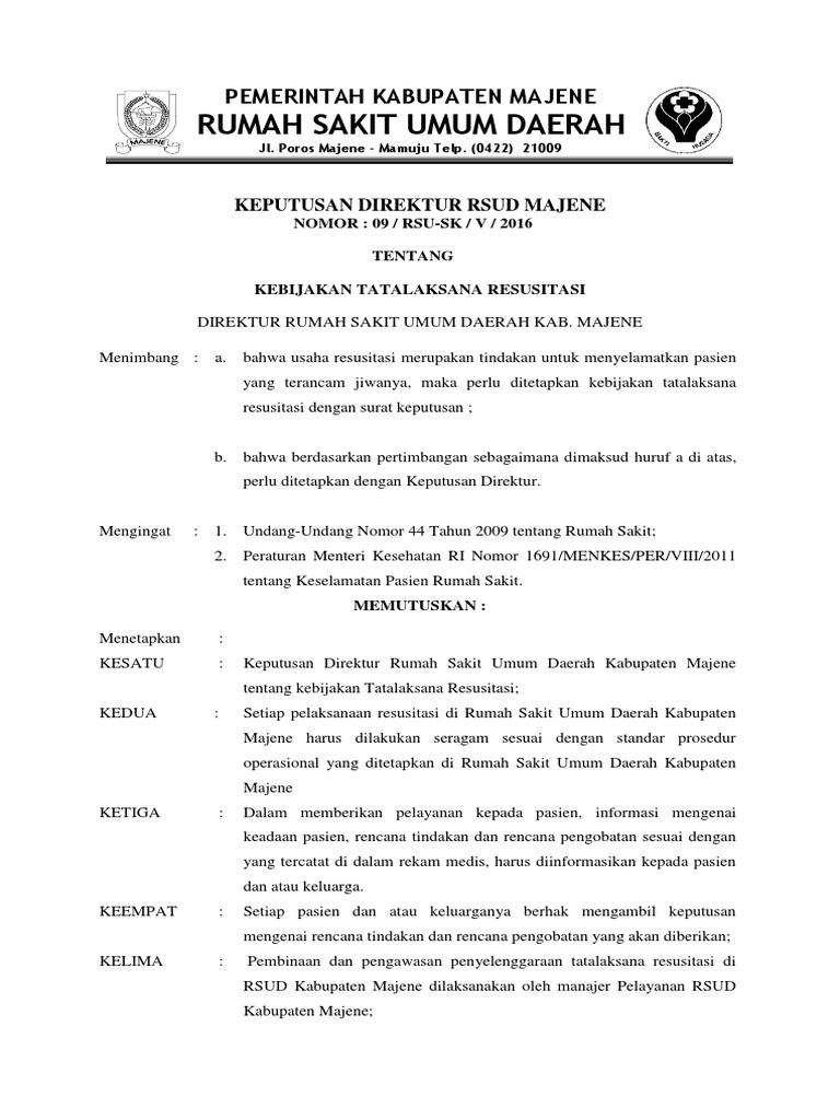 SK Tim Pencegahan Fraud (Contoh) | PDF