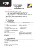 7e's Lesson Plan Template | PDF | Matter | Gases