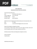 Format Backup Data Proyek Konstruksi | PDF
