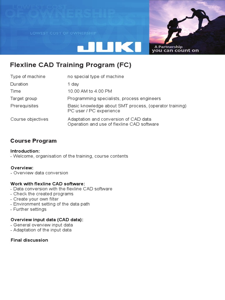 Flexline CAD Training Overview | PDF | Business | Computers