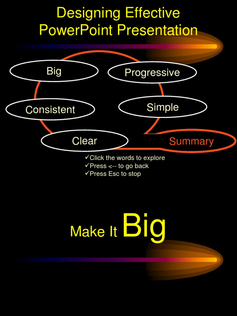 Effective PowerPoint Design Tips | PDF | Input/Output | Typefaces