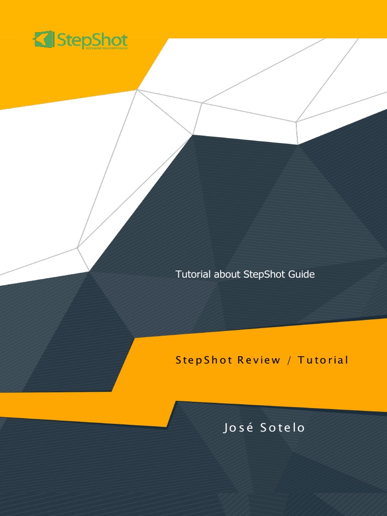 José Sotelo: Stepshot Review / Tutorial | PDF