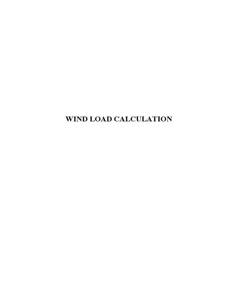 Calculating the Forces of Nature: A Guide to Determining Wind Loads on ...