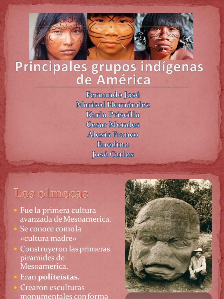 Principales Grupos Indigenas de America | PDF | Imperio Inca | Mesoamérica