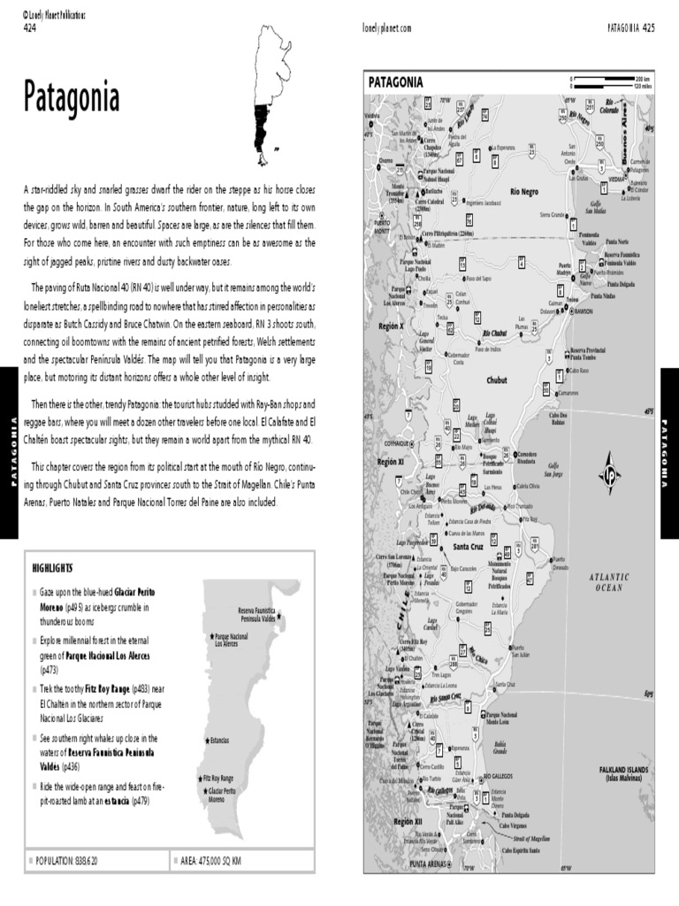 2008 Argentina - Patagonia (Chapter) PDF | PDF | Sports | Nature