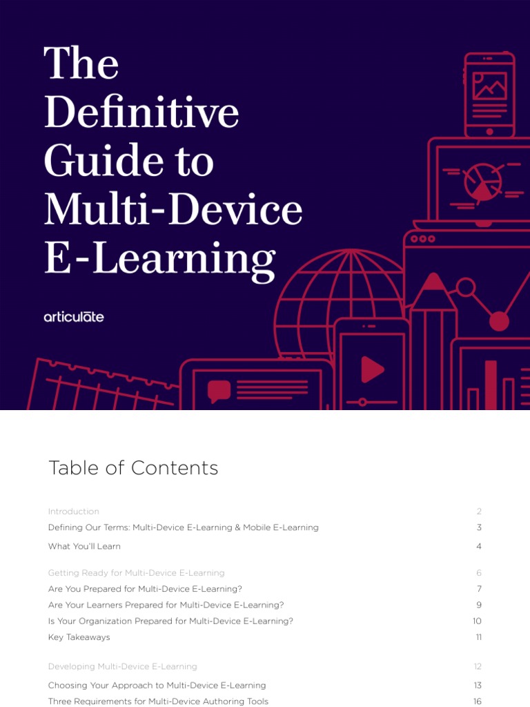 The Definitive Guide To Multi Device E Learning | PDF | Educational ...
