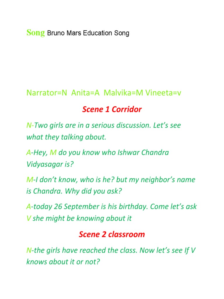 Skit On Importance of Education For Women Emancipation | PDF | Malala ...