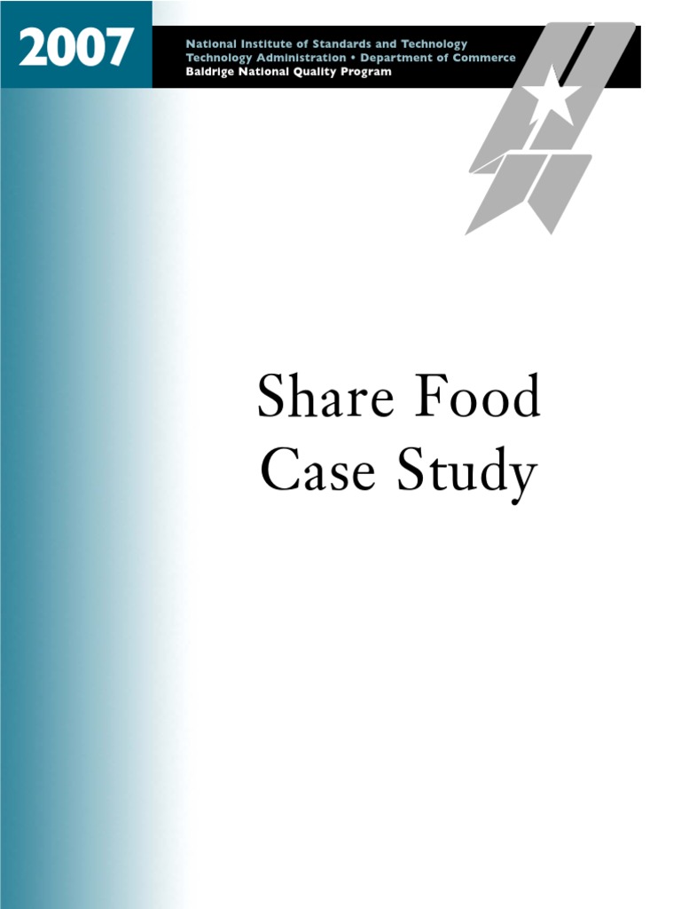 2007 Share Food Case Study | PDF | Wic | Business