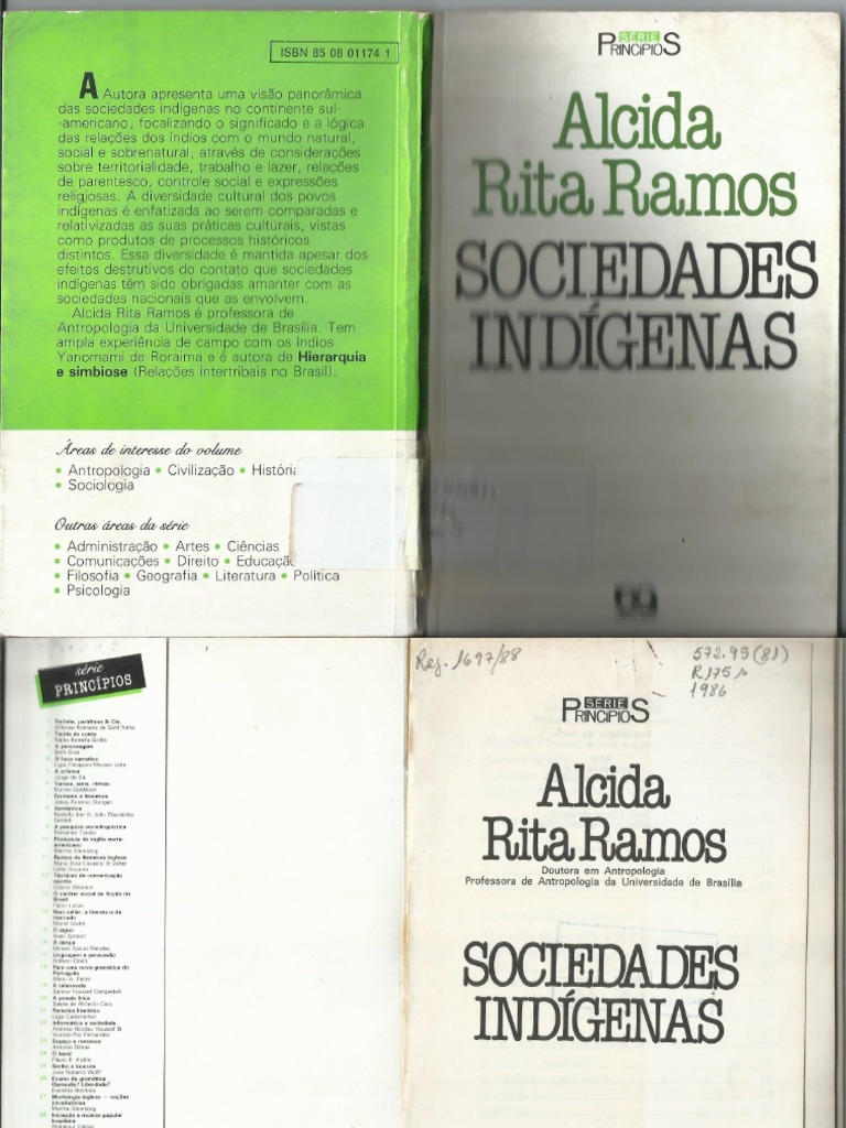 RAMOS, Alcida Rita - Sociedades Indígenas PDF | PDF