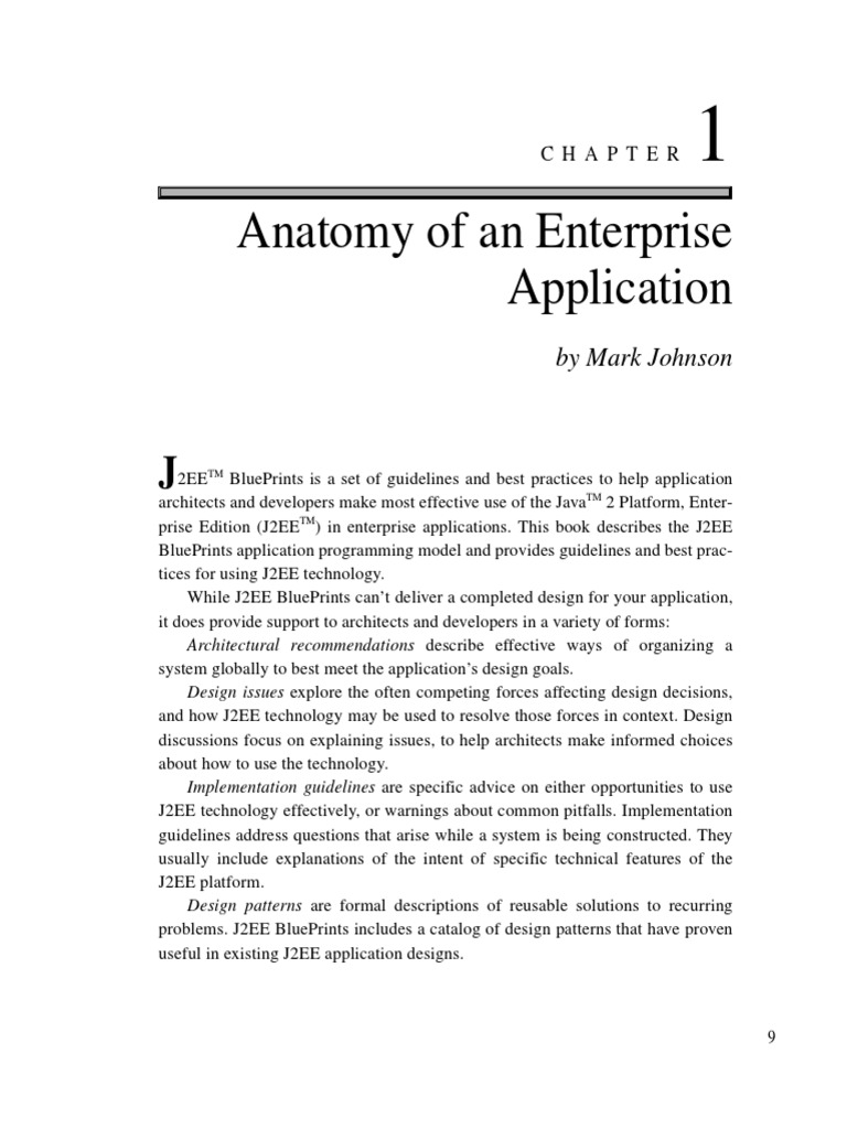 Anatomy of Enterprise Application | PDF | Enterprise Java Beans | Java Servlet