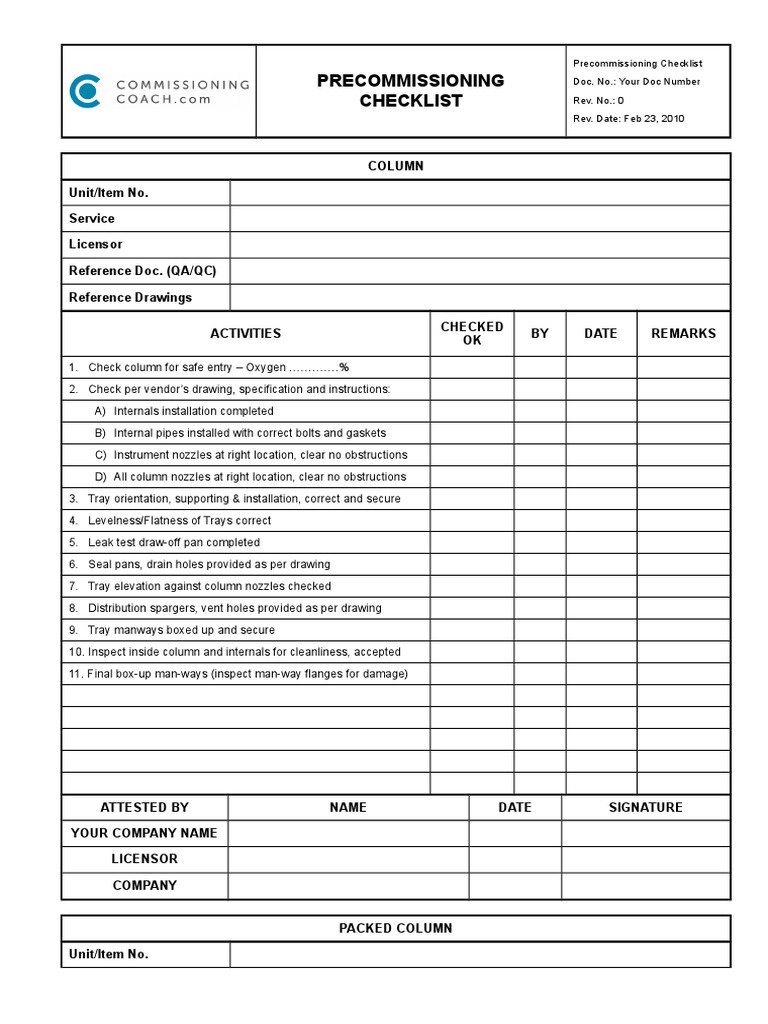 13_Pre_Commissioning_Checklists.doc