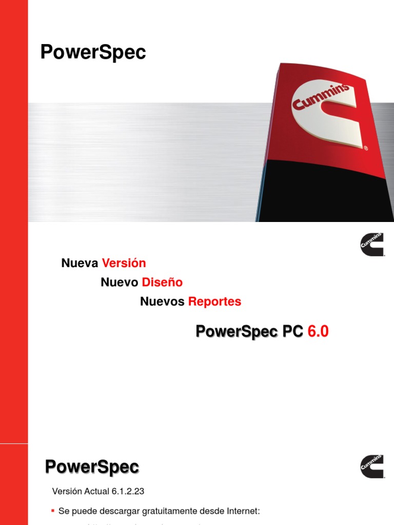 PowerSpec: Software de Cummins 6.1.2.23 | PDF | Computadoras personales ...