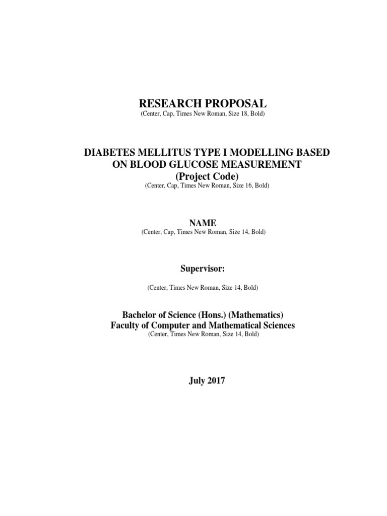 Final Year Project Proposal Format | PDF | Islamic Banking And Finance ...