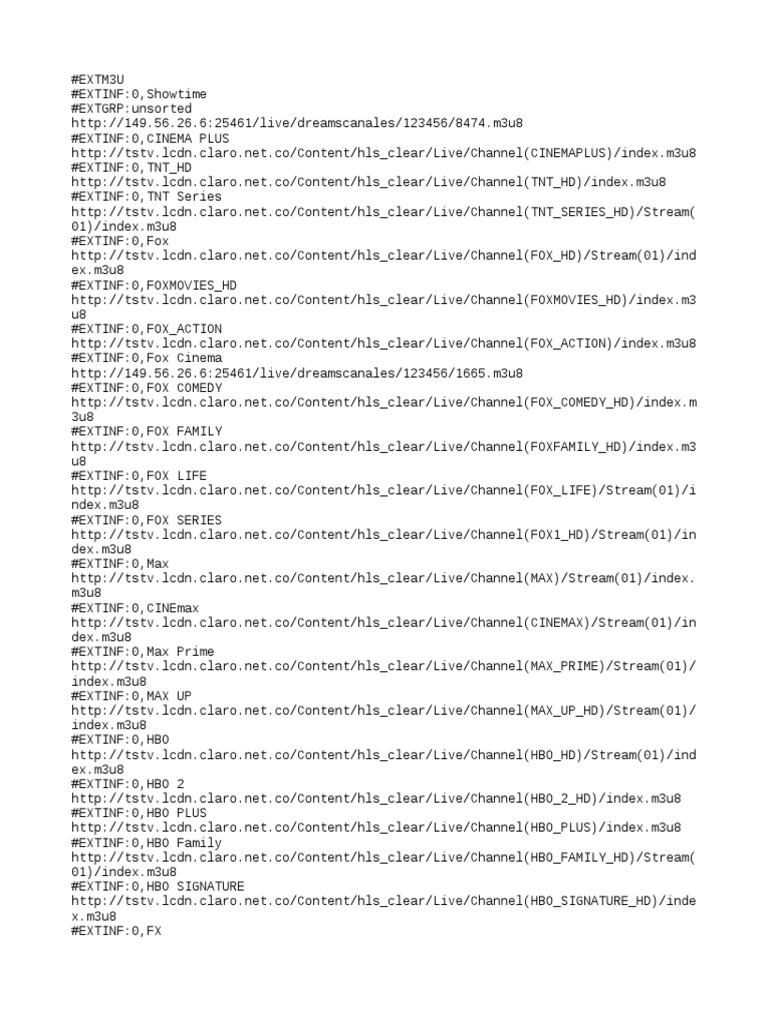 Mario VIC.m3u | PDF | Television Network | Television