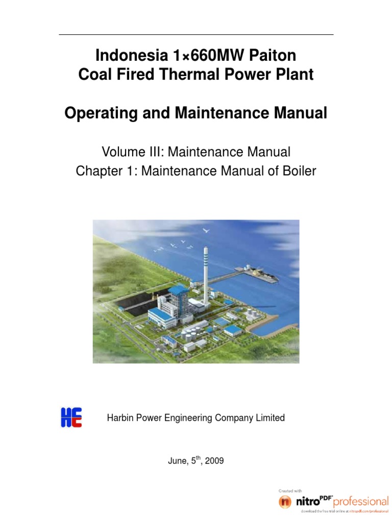 Chapter 1 Boiler | PDF | Furnace | Boiler