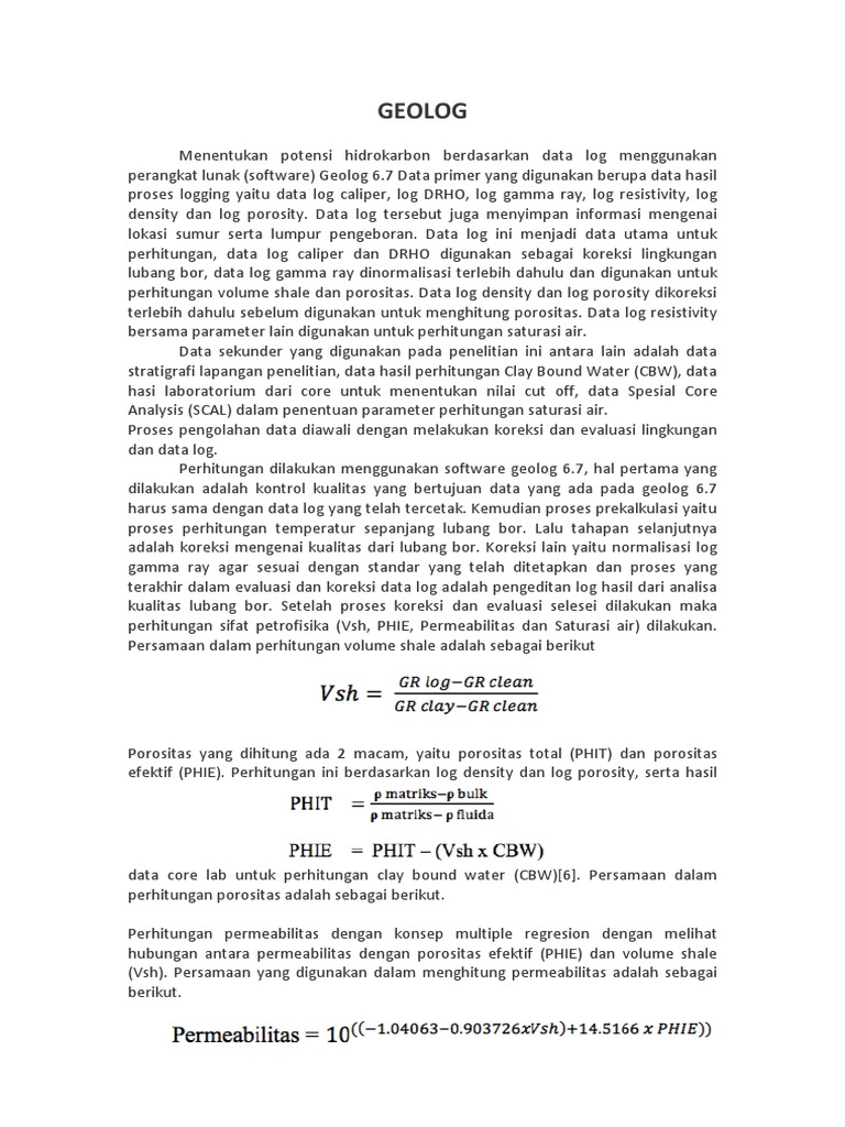 GEOLOG | PDF | Sains & Matematika