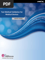 Test Method Validation | PDF | Verification And Validation | Engineering
